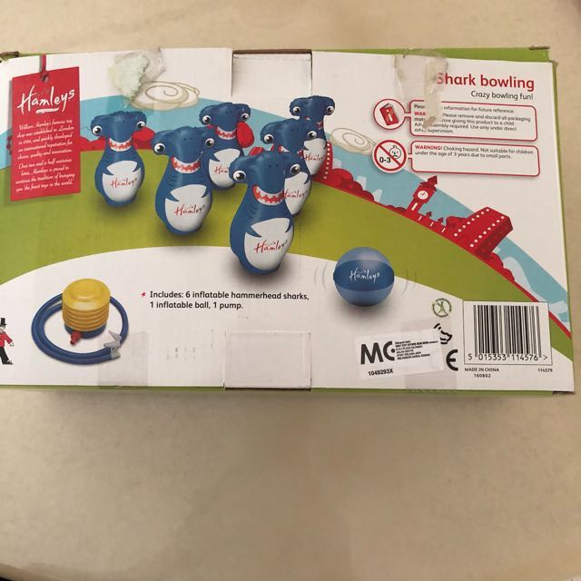 Shark Bowling Set, Hobbies & Toys, Toys & Games on Carousell