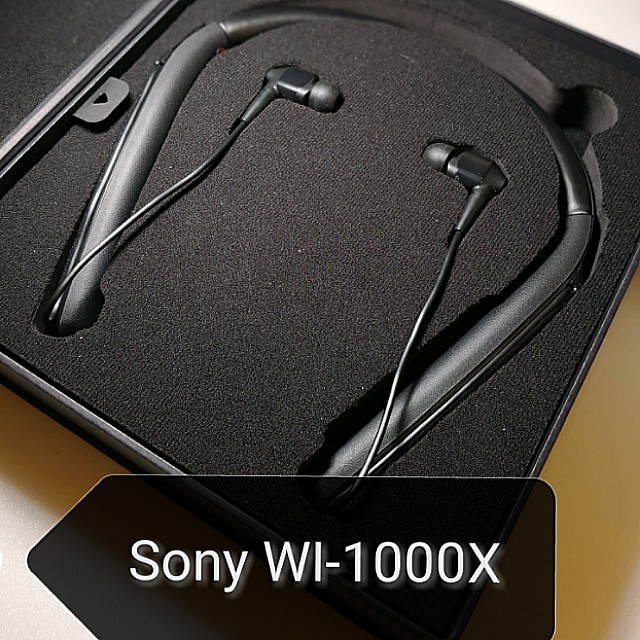 Sony WI-1000X Wireless Bluetooth Noise Cancelling Headphone (Black ...