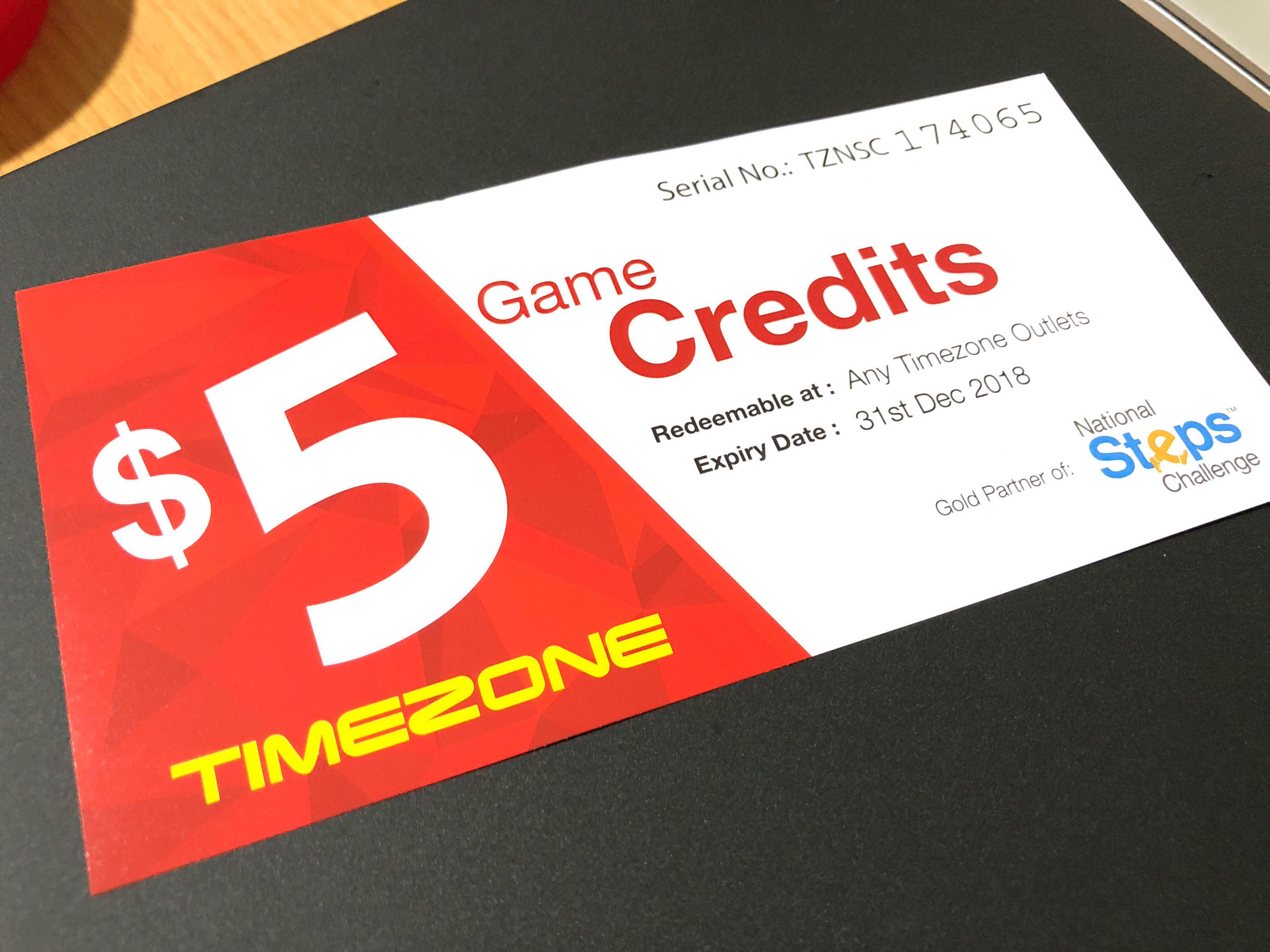 TIMEZONE $5 voucher, Tickets & Vouchers, Vouchers on Carousell