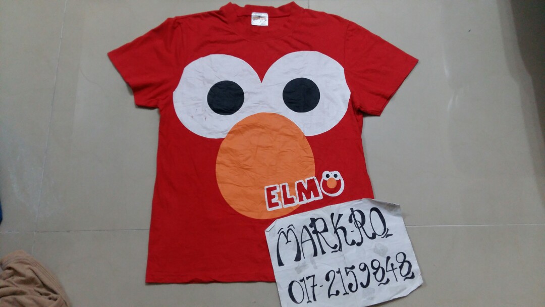 Universal studio elmo, Men's Fashion, Activewear on Carousell