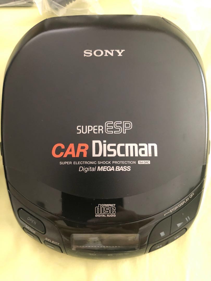 Vintage Sony Car Discman D-838K complete with box and two units not ...