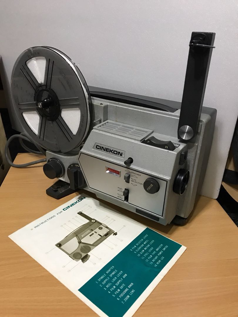 1970's Vintage Cinekon Instduo 8mm dual movie projector, Hobbies & Toys ...