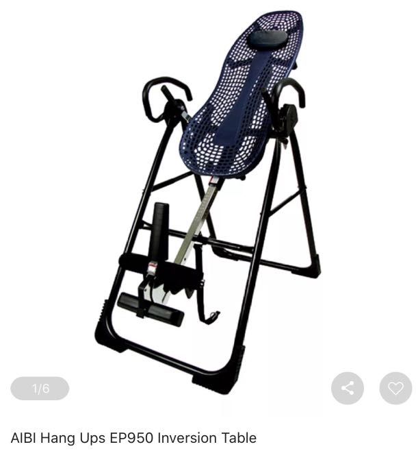 AIBI Hangs Up EP950 Inversion Table, Sports Equipment, Exercise ...