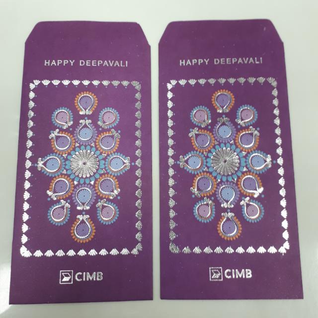 Angpao Money Packet Deepavali CIMB Bank, Hobbies & Toys, Stationery ...