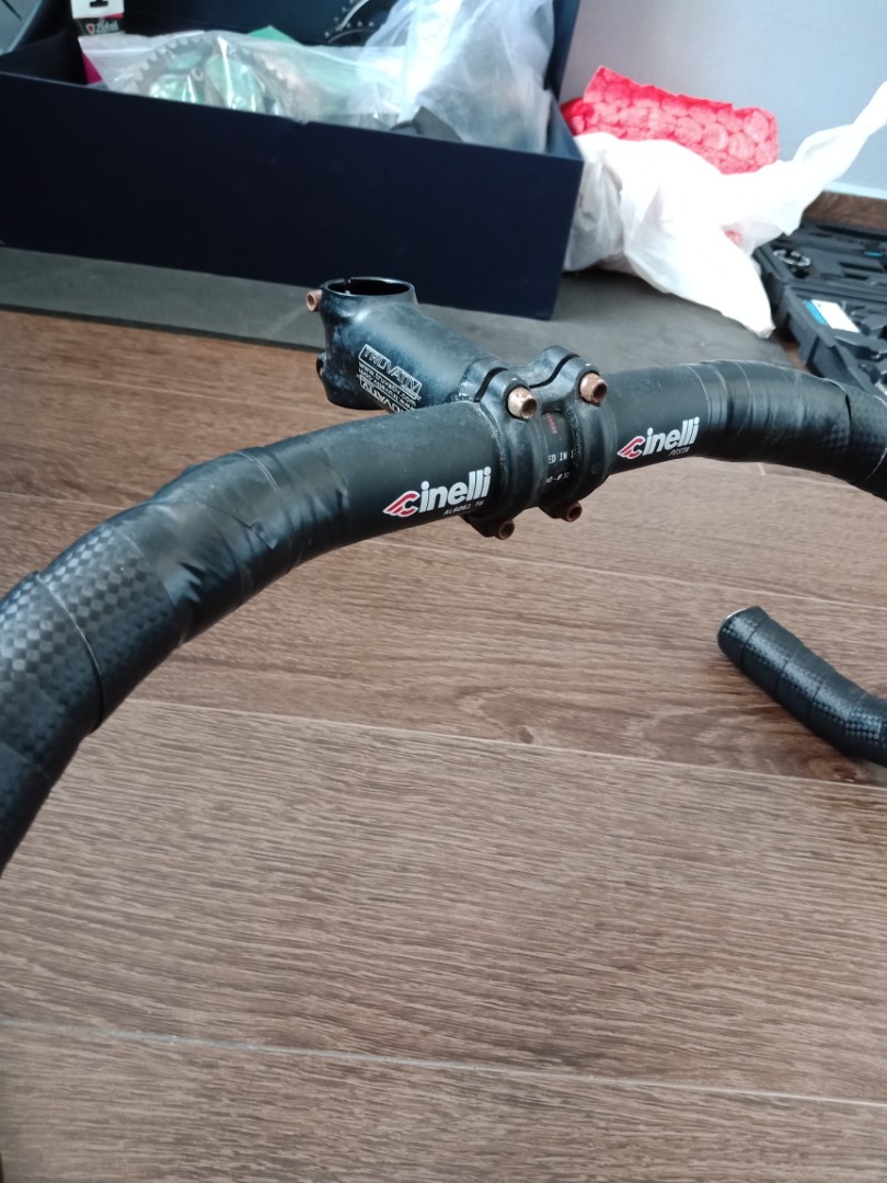 Cinelli Pista Drop Bar set, Sports Equipment, Bicycles & Parts ...