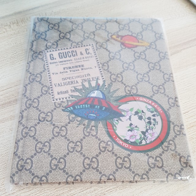 Gucci notebook, Luxury, Accessories on Carousell