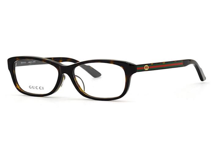 GUCCI Turtle Shell/Black Spectacle Frame (Made in Japan), Luxury ...