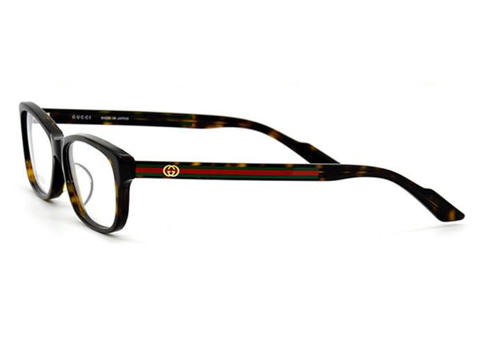 GUCCI Turtle Shell/Black Spectacle Frame (Made in Japan), Luxury ...