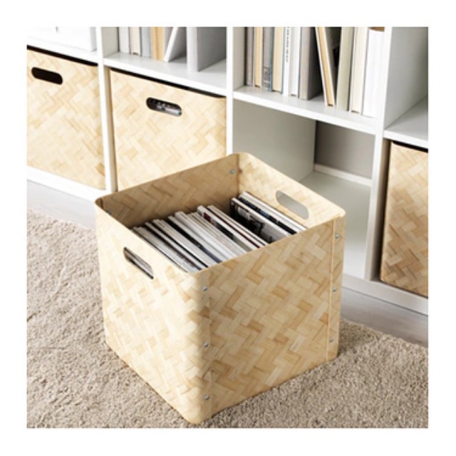 IKEA Bullig bamboo storage box, Furniture & Home Living, Home Decor ...