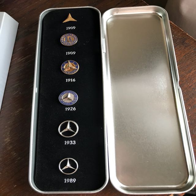 Mercedes classic pin set, Car Accessories, Accessories on Carousell