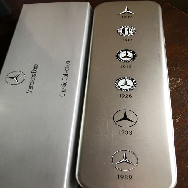Mercedes classic pin set, Car Accessories, Accessories on Carousell
