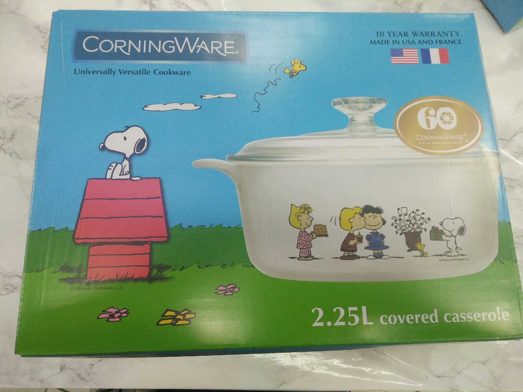 Peanuts Snoopy Corningware Cookware, TV & Home Appliances, Kitchen ...