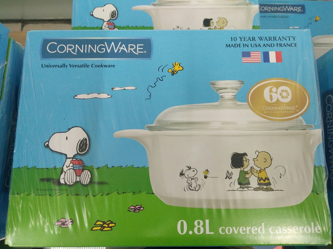 Peanuts Snoopy Corningware Cookware, TV & Home Appliances, Kitchen ...