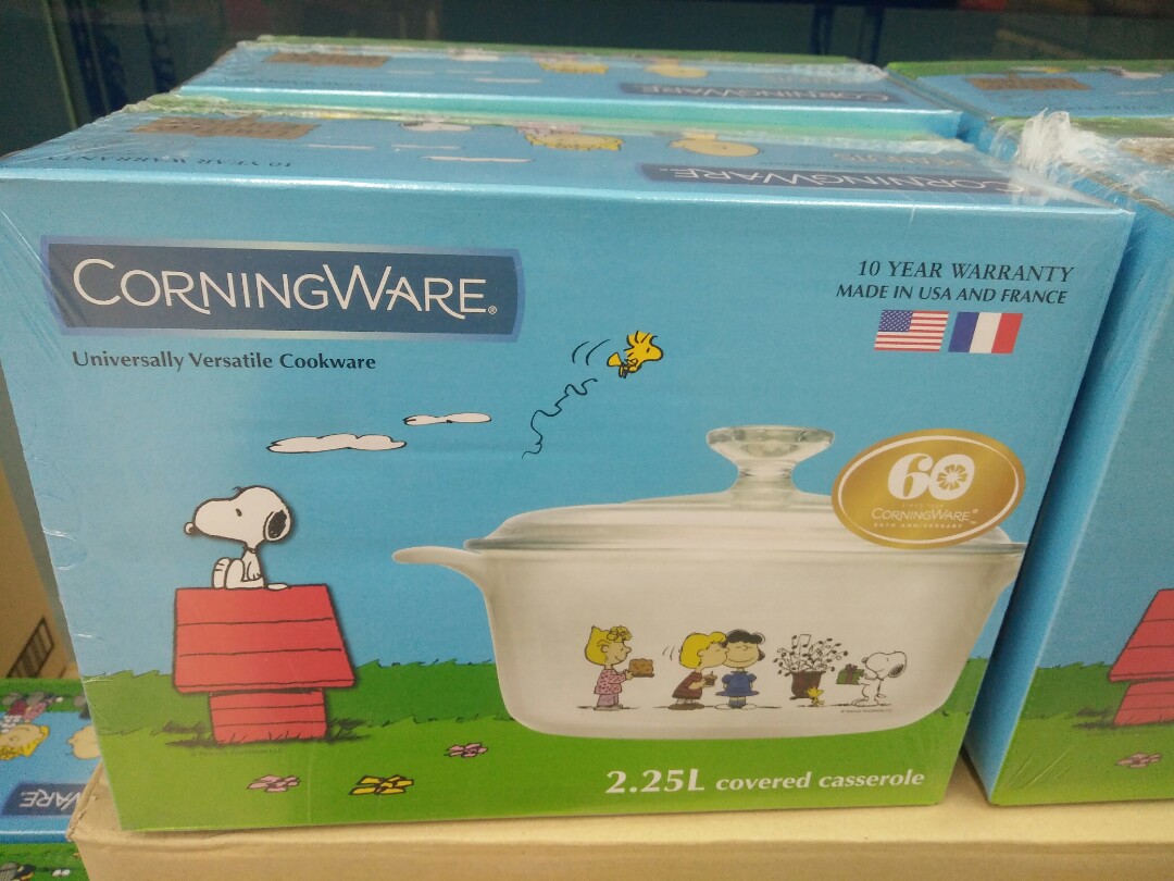 Peanuts Snoopy Corningware Cookware, TV & Home Appliances, Kitchen ...