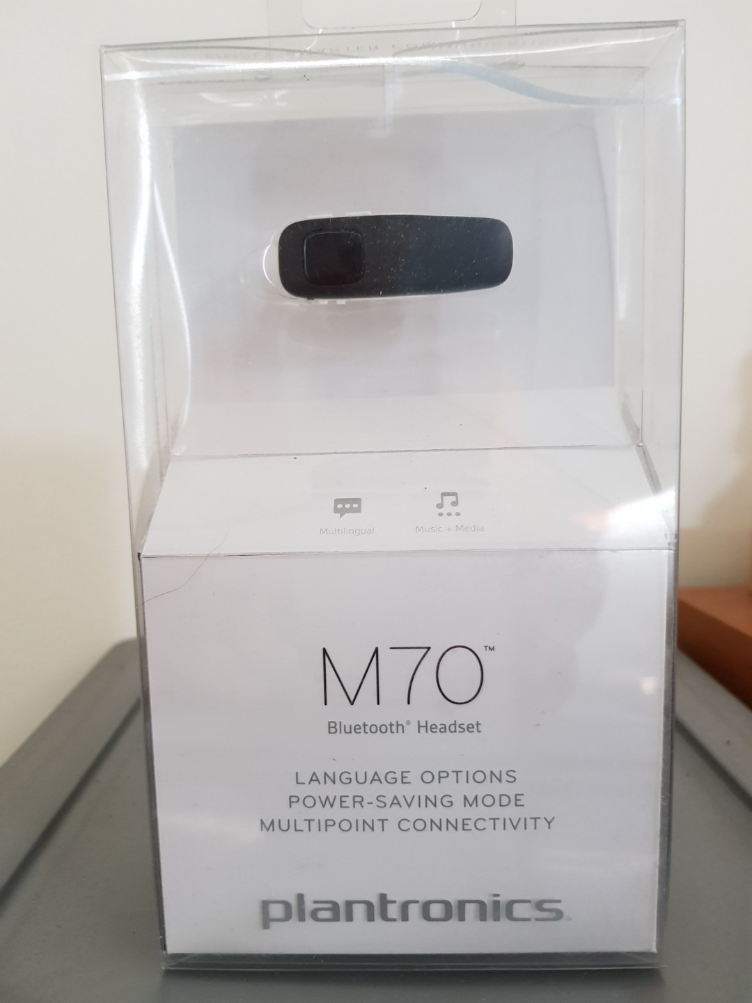 ** LAST UNIT ** BRAND NEW ** Plantronics M70 Bluetooth Headset, Audio ...