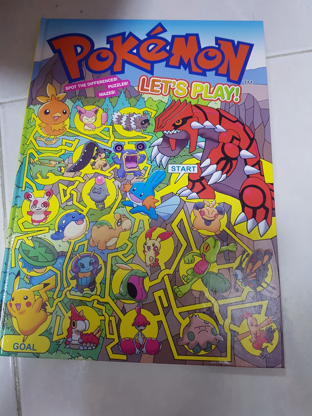 Pokemon Book : Let's Play activity book, Hobbies & Toys, Books ...