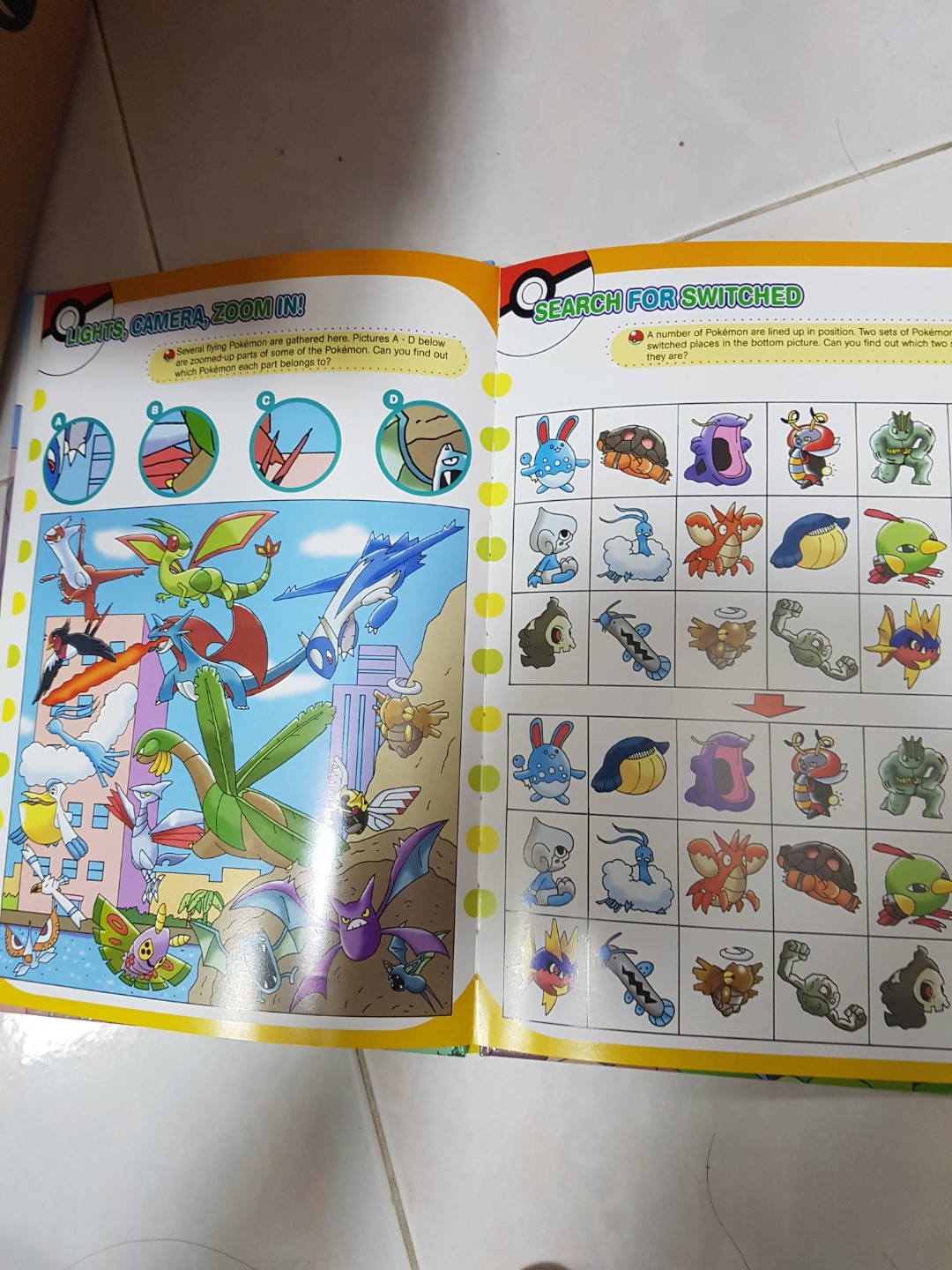 Pokemon Book : Let's Play activity book, Hobbies & Toys, Books ...