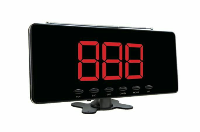 PROMOTION! QUEUE NUMBER DISPLAY SYSTEM & QUEUE BUZZING PAGER SYSTEM ...