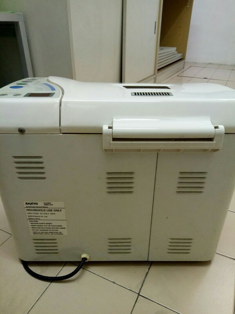 Sanyo bread marker, TV & Home Appliances, Kitchen Appliances, Ovens ...