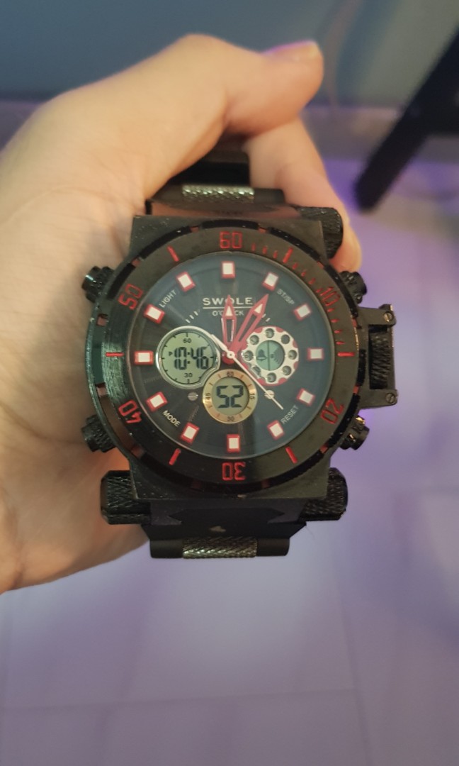 Swole watches, Men's Fashion, Watches & Accessories, Watches on Carousell