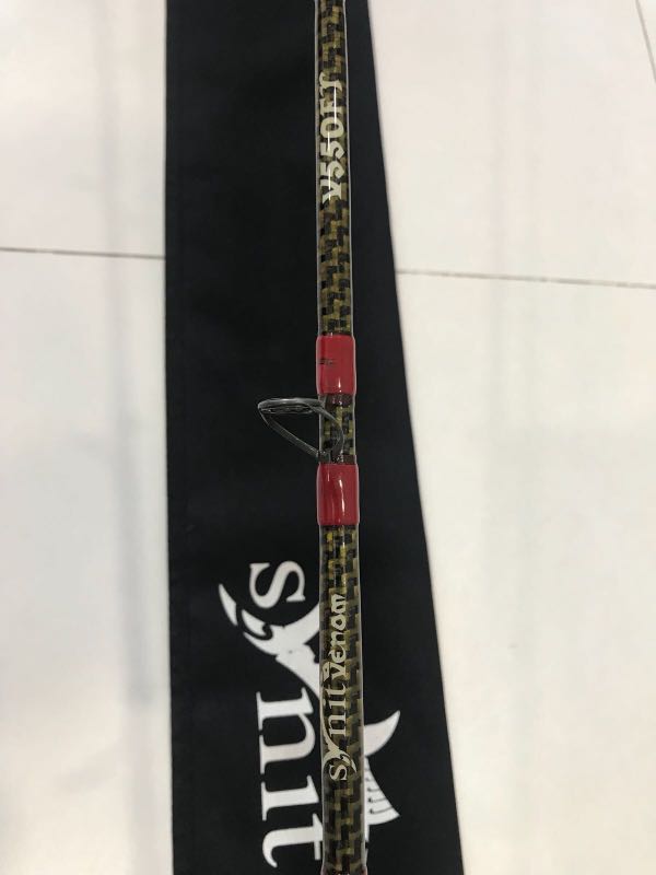 synit venom boat rod, Sports Equipment, Fishing on Carousell