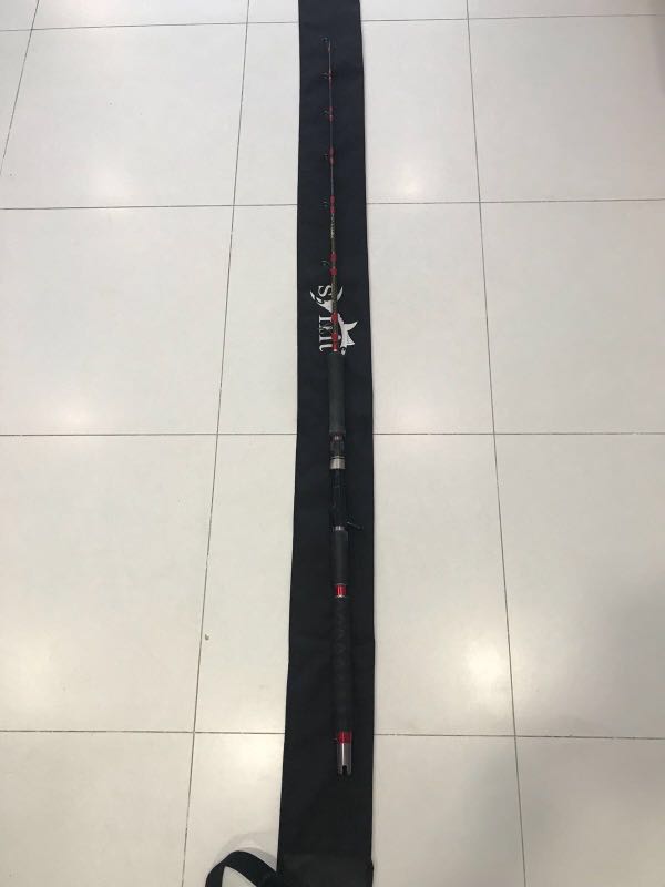 synit venom boat rod, Sports Equipment, Fishing on Carousell