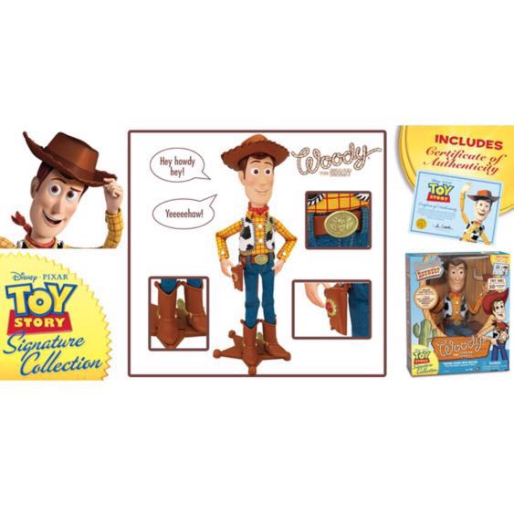 Thinkway Toys Toy Story Signature Collection Woody the Sheriff, Hobbies ...