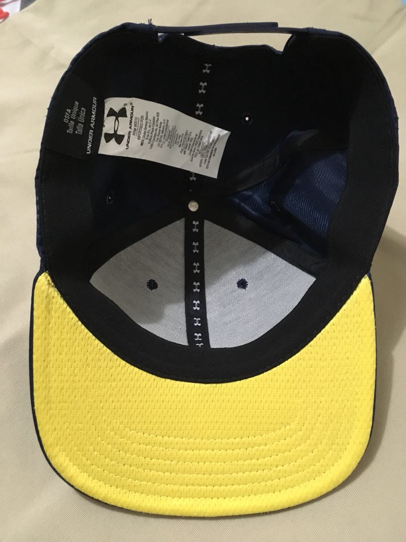 used UNDER ARMOUR snap back cap (stephen curry), Men's Fashion, Watches ...