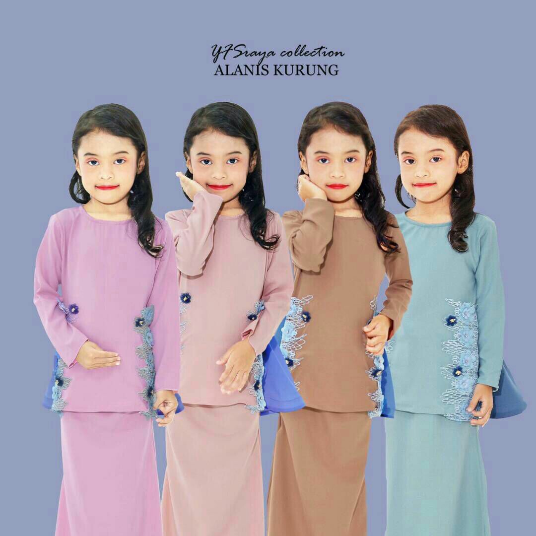 Combo baju raya (ibu anak), Women's Fashion, Muslimah Fashion, Dresses ...