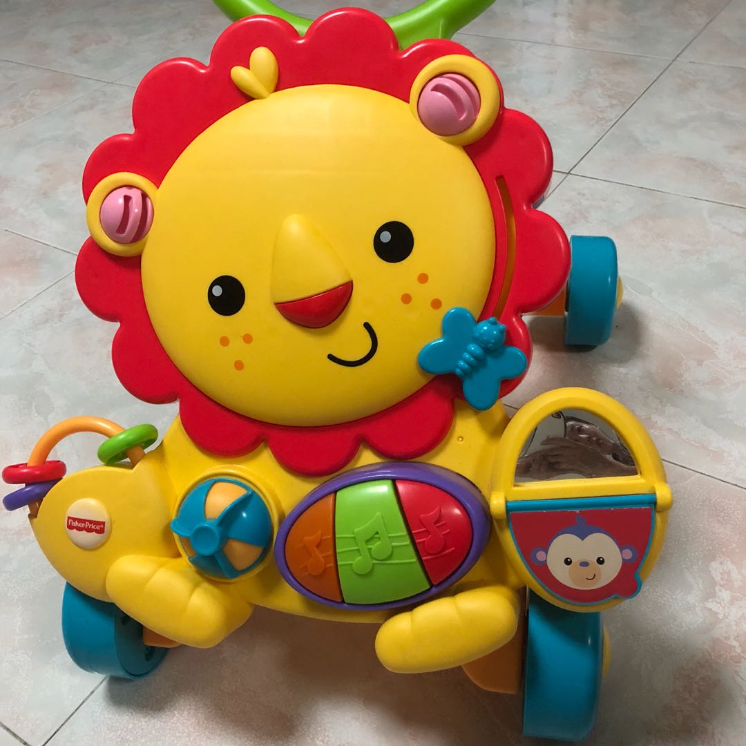 Fisher Price Lion Walker, Babies & Kids, Infant Playtime on Carousell