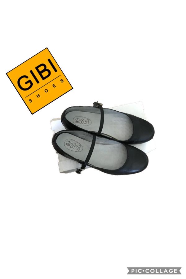 GIBI BLACK SHOES, Women's Fashion, Footwear, Sneakers on Carousell