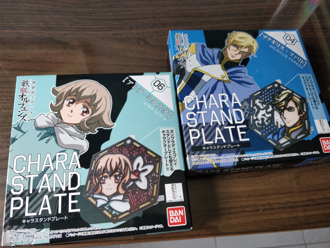 Gundam Chara Stand Plate, Hobbies & Toys, Toys & Games on Carousell