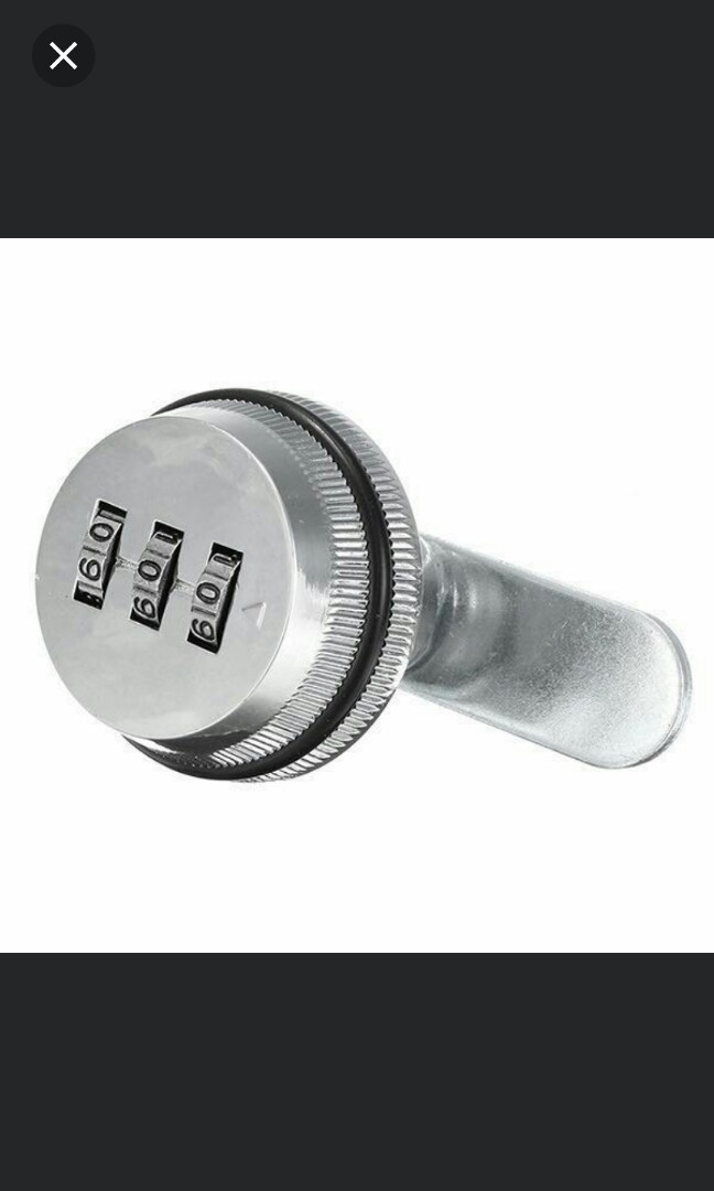 HDB Mailbox / Letter Box Keyless Number lock (Silver or Black ...