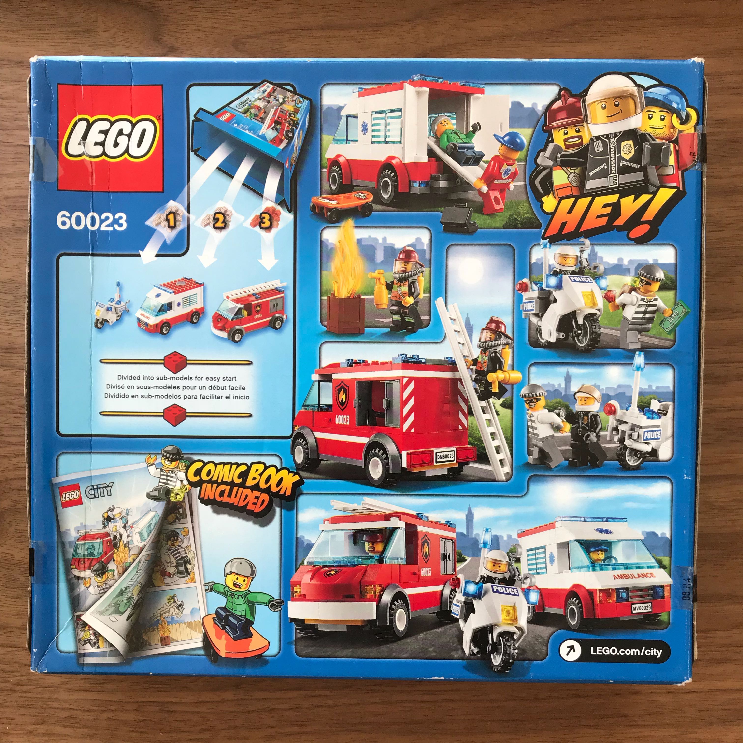 Lego City Ambulance Starter Set Kids Toys, Hobbies & Toys, Toys & Games ...