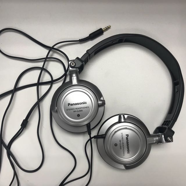 Panasonic Stereo Headphones RP-DJ300, 音響器材, 可攜式音響設備 - Carousell