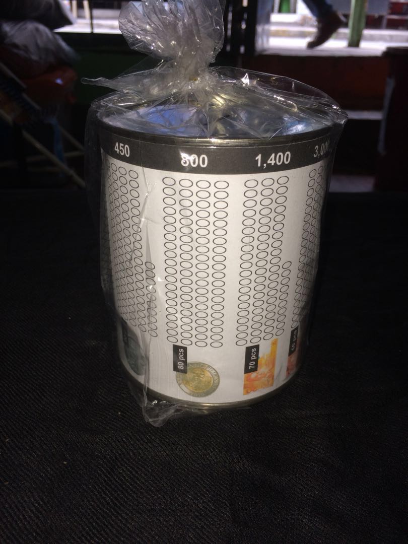 Plain Design Alkansya Ipon Challenge, Hobbies & Toys, Stationary ...