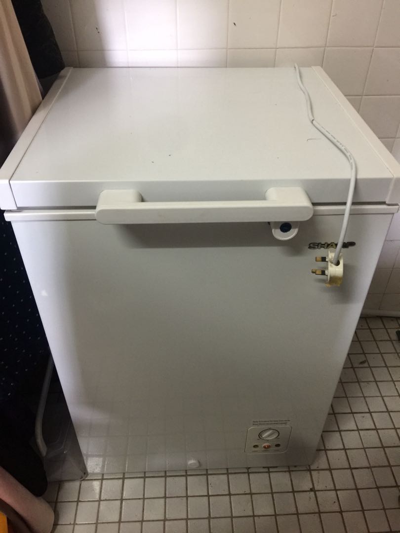 Sharp Deep Freezer SJC105 (100L), TV & Home Appliances, Kitchen ...