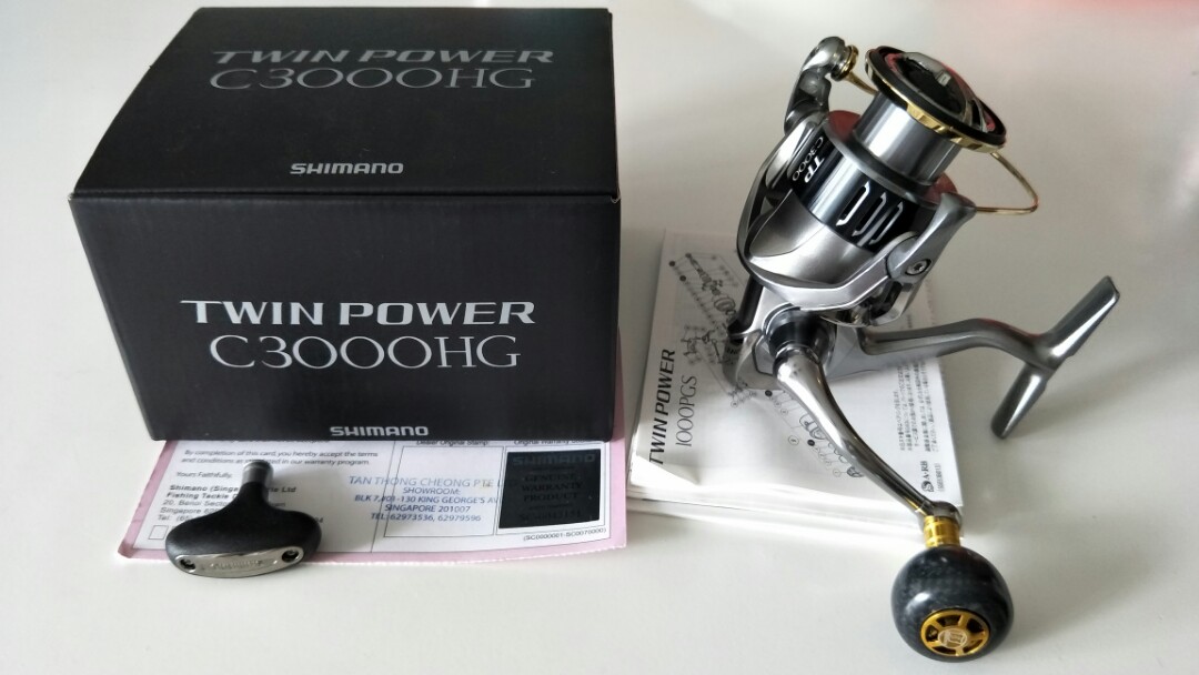 Shimano twinpower C3000HG, Sports Equipment, Fishing on Carousell