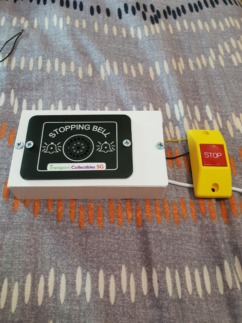 Singapore Public Transport Bus Bell Unit for Home use (5V), TV & Home ...