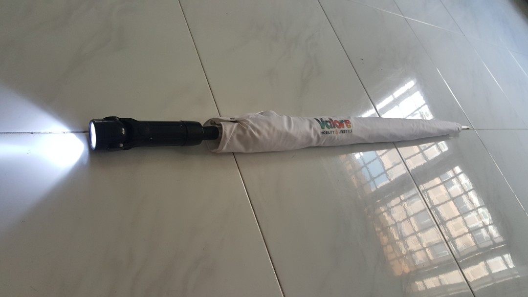 Torch light umbrella, Everything Else on Carousell