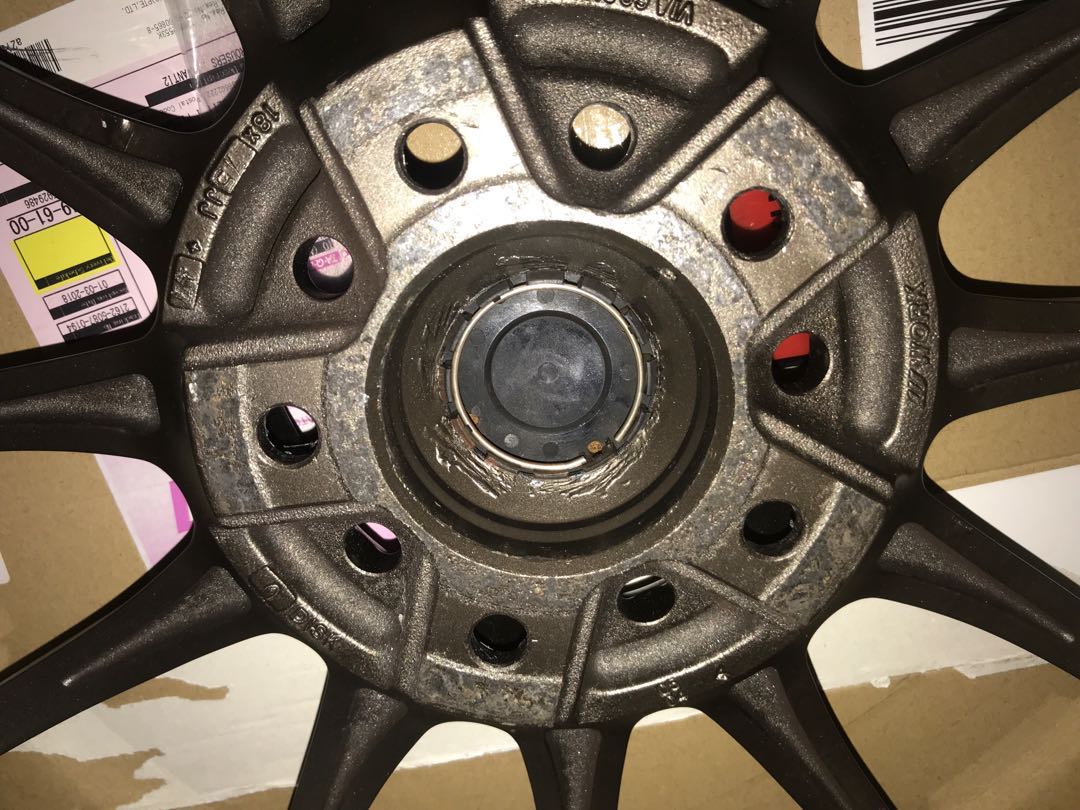 18” work racing forged rims, Car Accessories, Accessories on Carousell