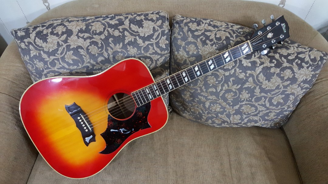 1974 Elite Takamine "Dove" Model HM-30, Hobbies & Toys, Music & Media, Musical Instruments on ...