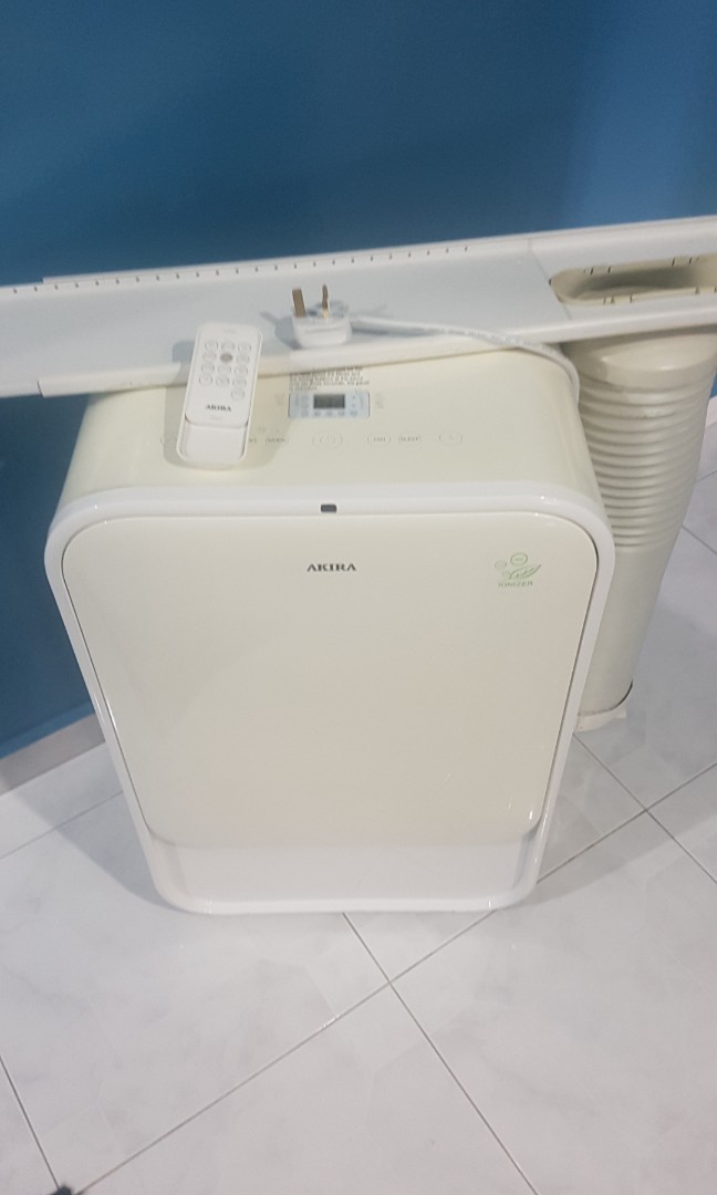 Akira 1200btu Portable Aircon with Remote Control, TV & Home Appliances ...