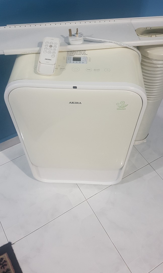 Akira 1200btu Portable Aircon with Remote Control, TV & Home Appliances ...