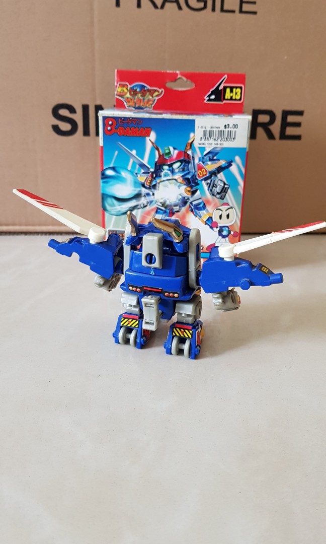 Bomberman B-daman model kit blue, Hobbies & Toys, Toys & Games on Carousell