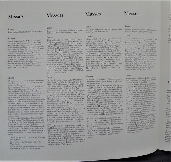 Bruckner Sacred Works for Chorus Eugen Jochum DG 5-LP box set, TV ...