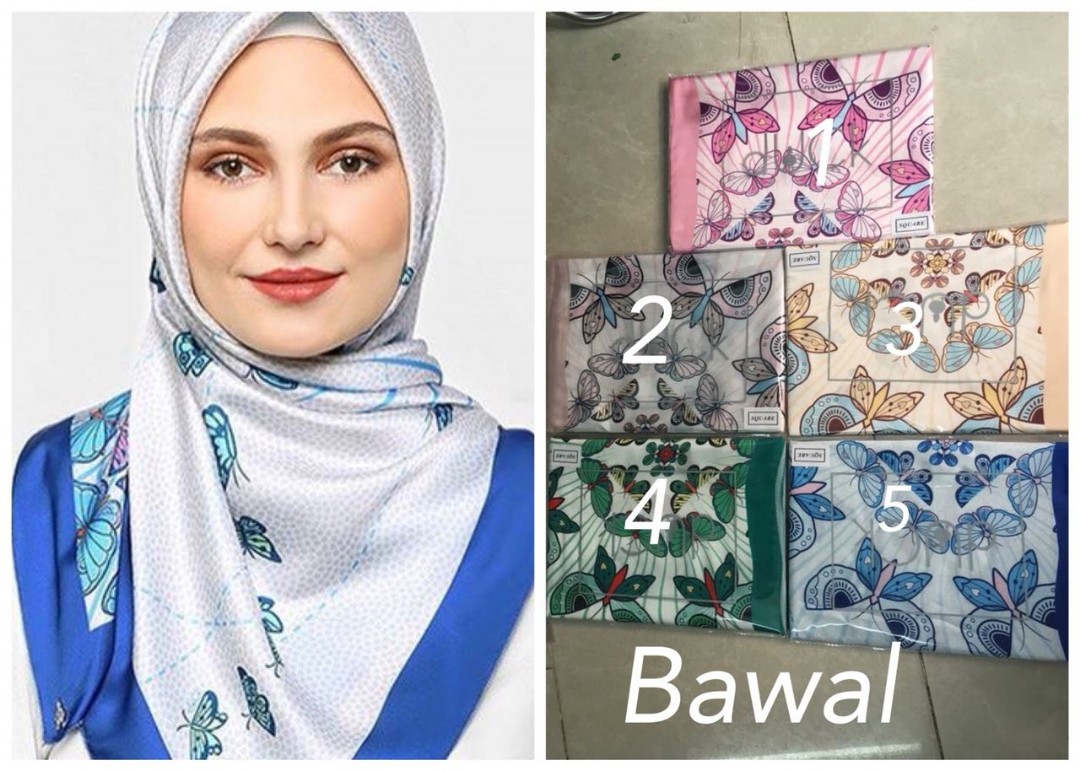 Duck Tudung (Bawal/Shawl), Women's Fashion, Muslimah Fashion, Hijabs on ...