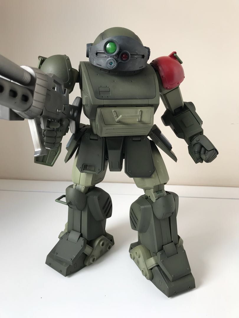 Custom Weathering Yamato Scopedog Red Shoulder 1/12 Votoms Loose Figure ...
