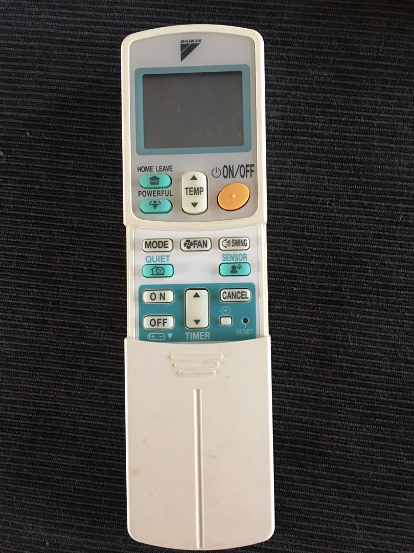 Daikin Air conditioner remote control, TV & Home Appliances, Air ...