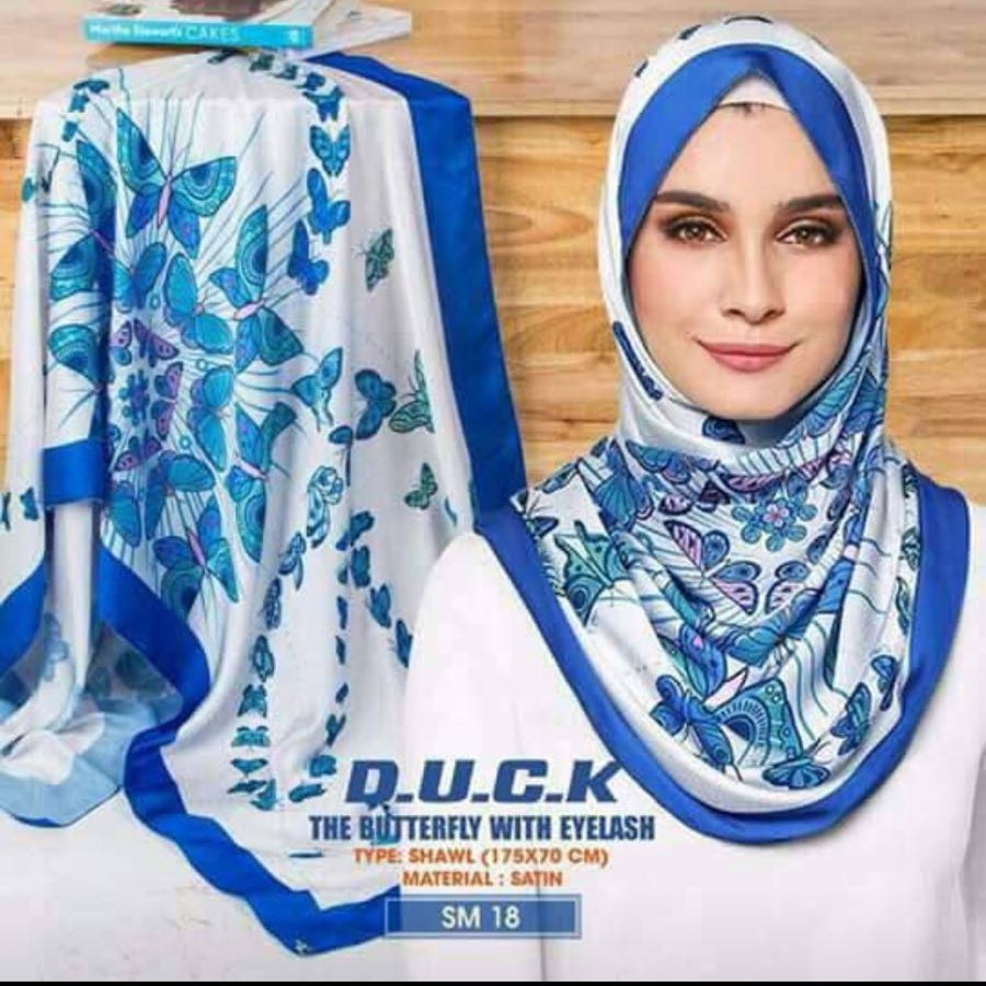 Duck Tudung (Bawal/Shawl), Women's Fashion, Muslimah Fashion, Hijabs on ...